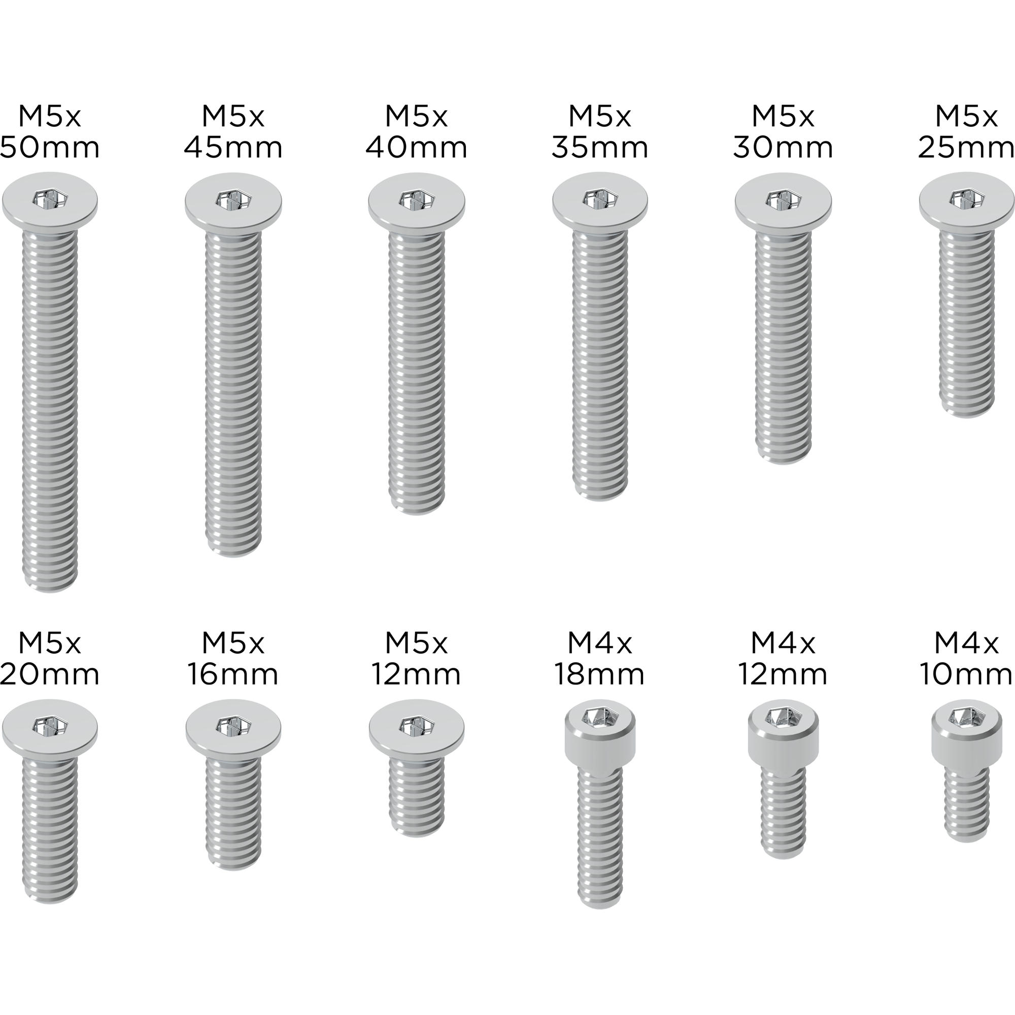 Quad Lock Replacement Screw Set
