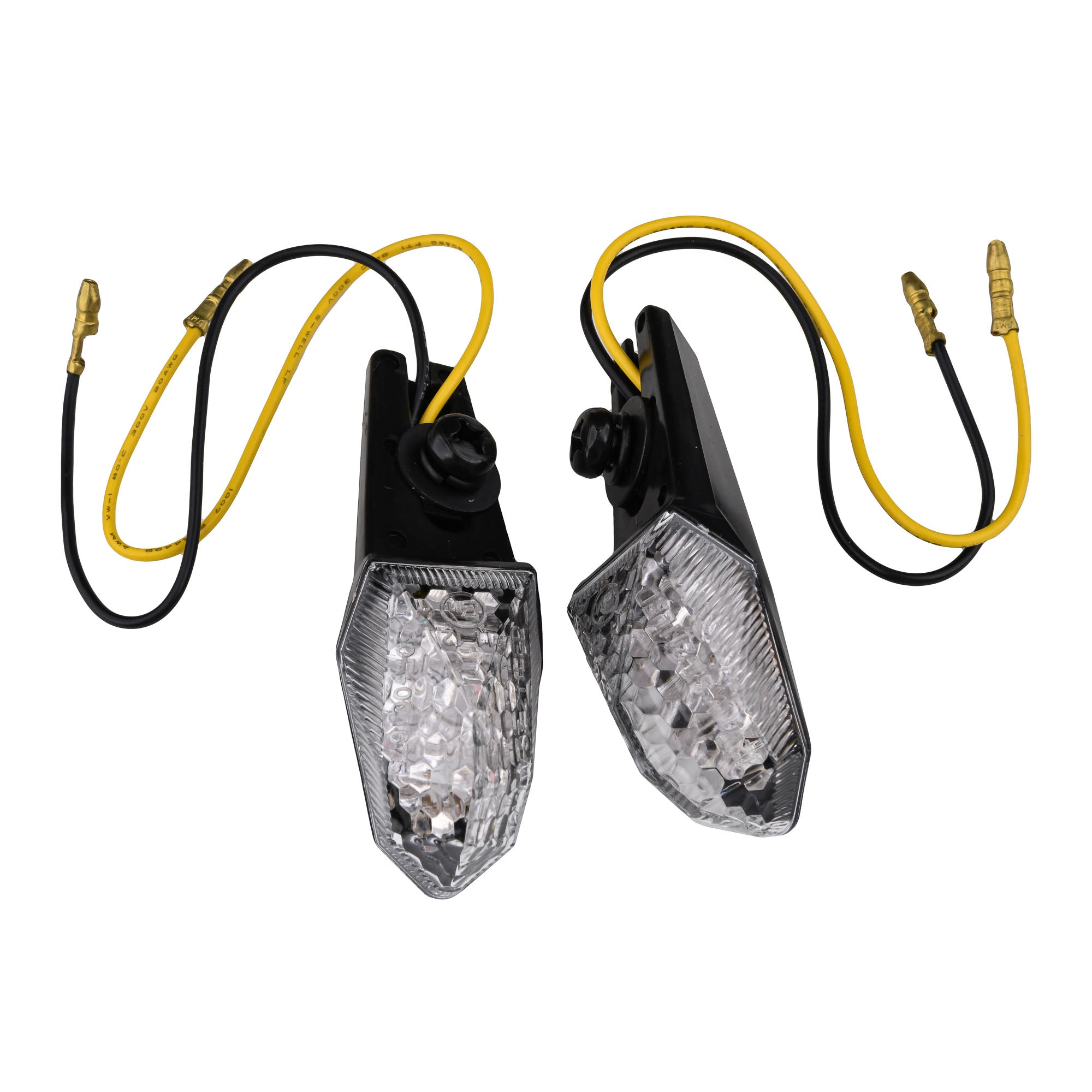 Bike It LED Apex Indicators Number Plate Fitment Black ST-211B Univers