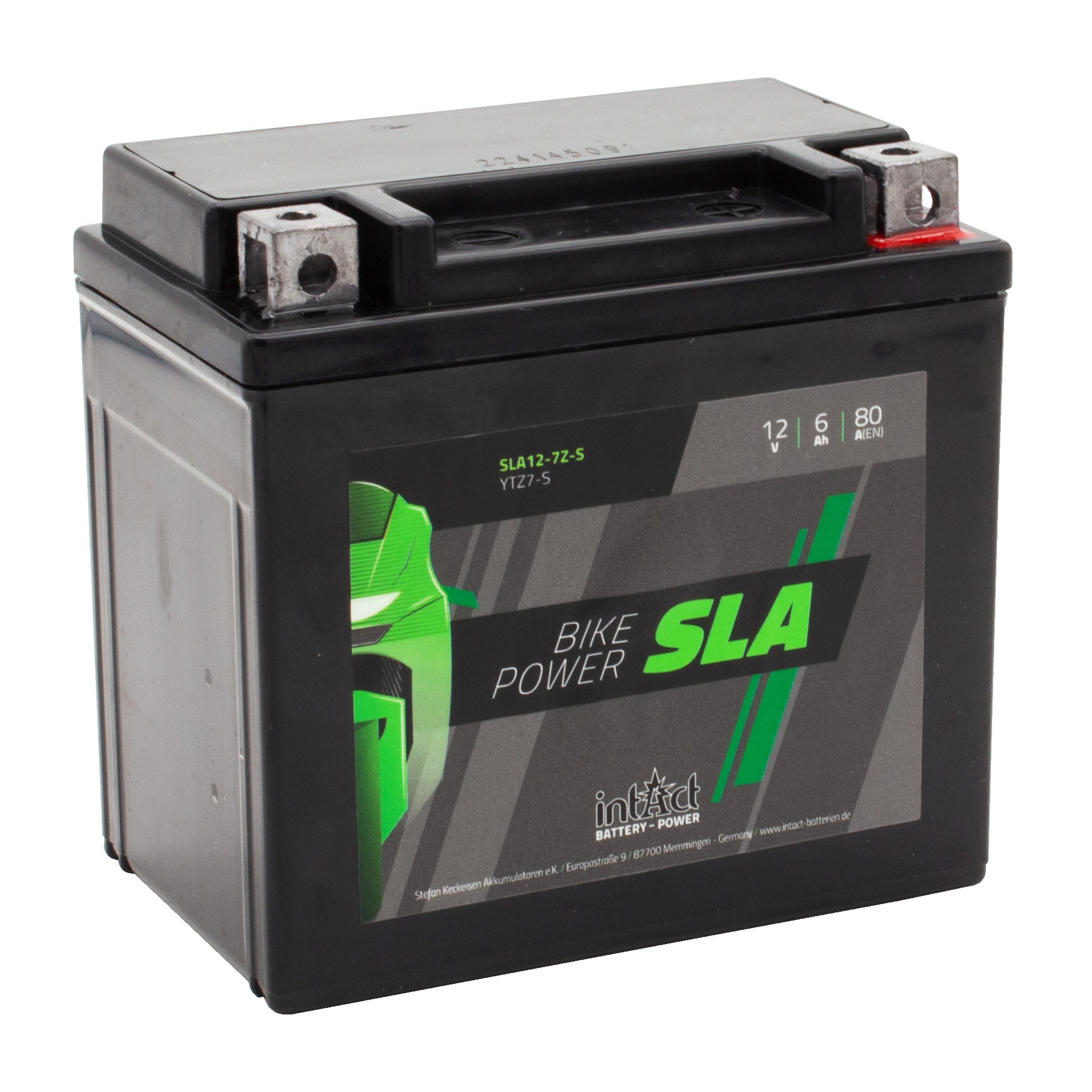 intAct YTZ7-S Sealed Activated SLA Motorcycle Bike-Power Battery