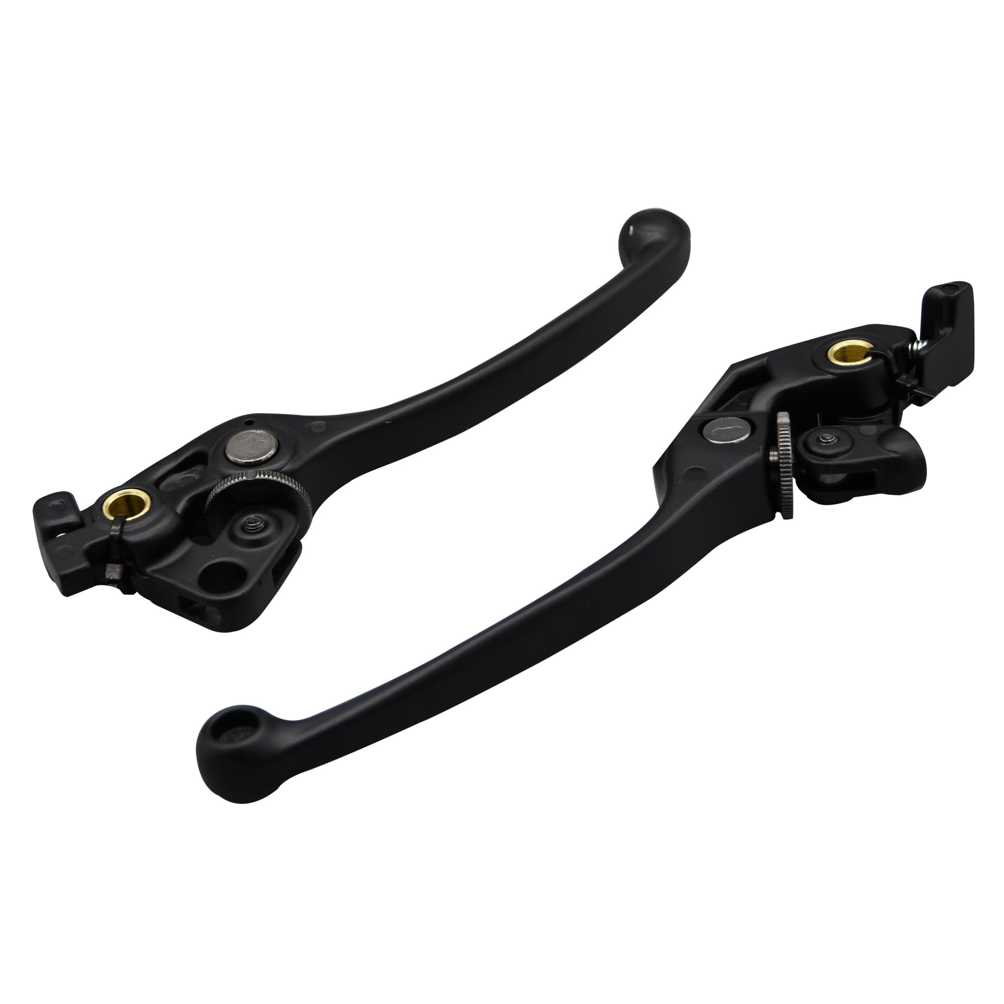 Bike It OEM Replacement Lever Set Matt Black Motorcycle Control Levers