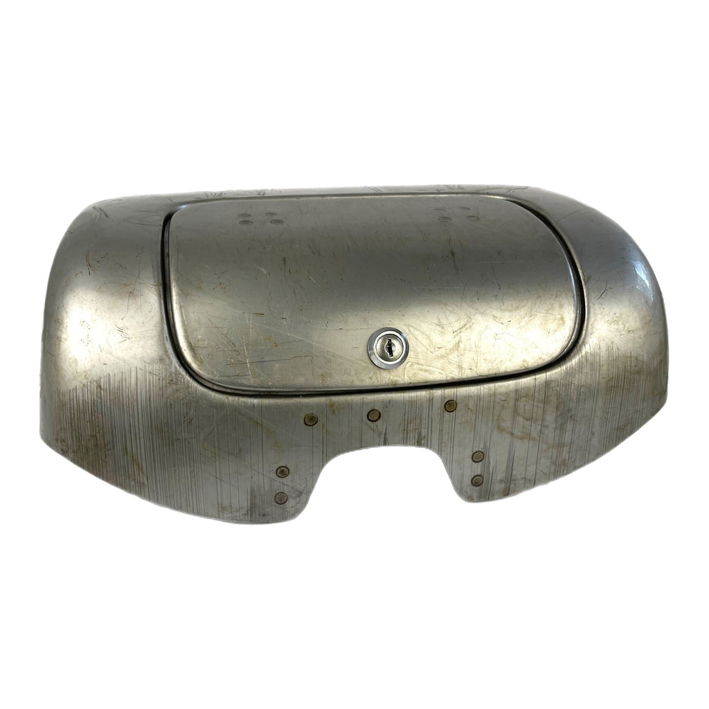 Lambretta GP DL Inside Legshield Tool Box Rally Style - Bare Metal ...