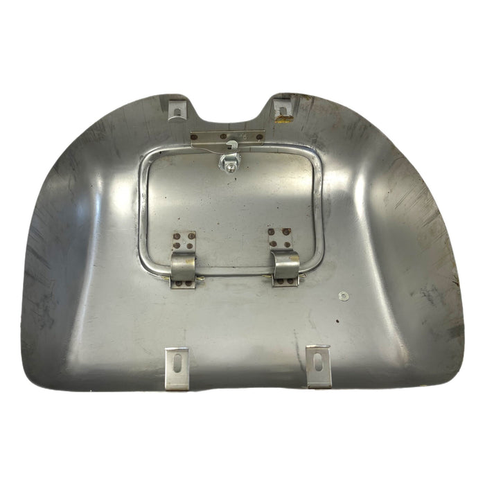 Lambretta GP DL Inside Legshield Tool Box Rally Style - Bare Metal