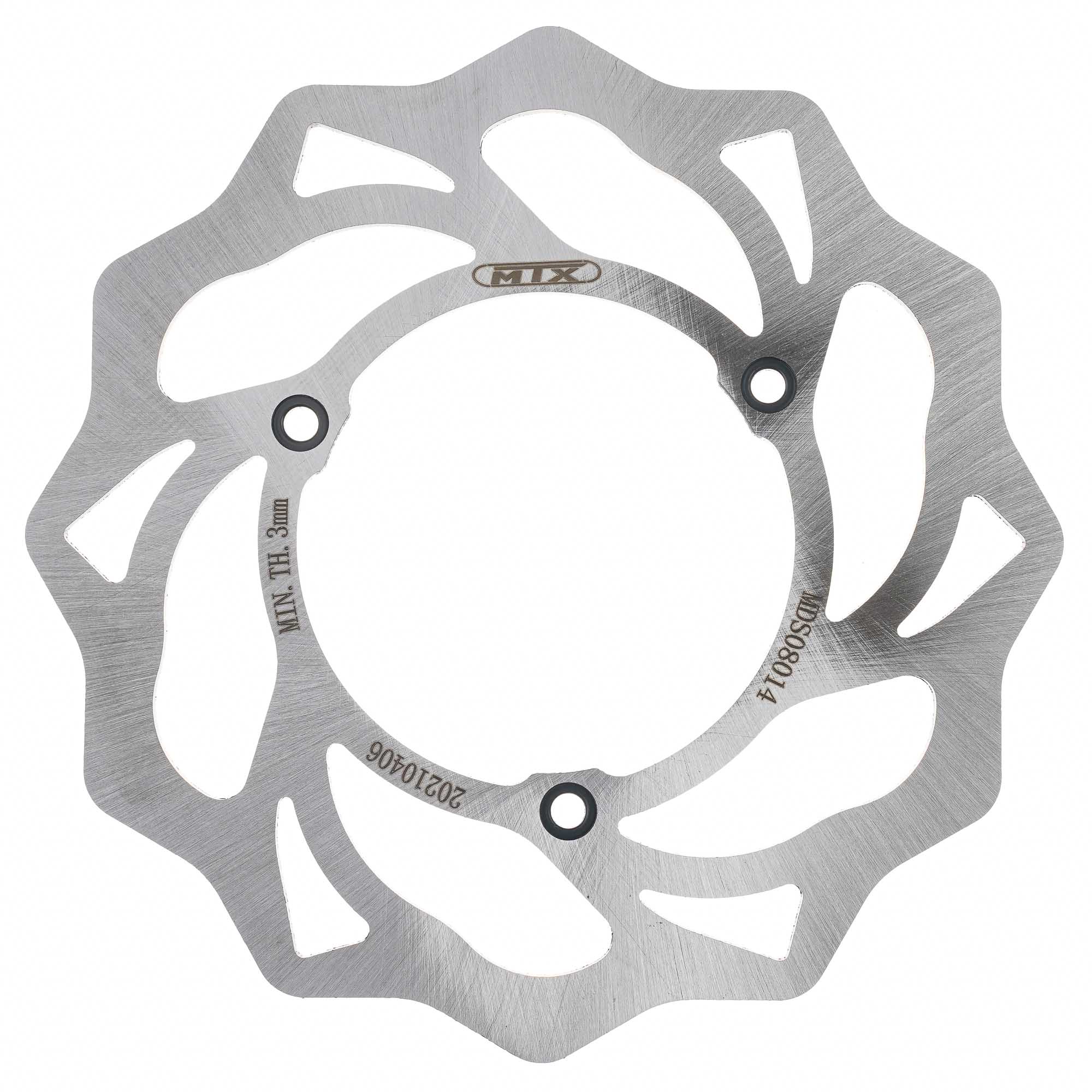 MTX Performance Brake Disc Front Solid Wavy KTM Husqvarna Gas Gas MD62