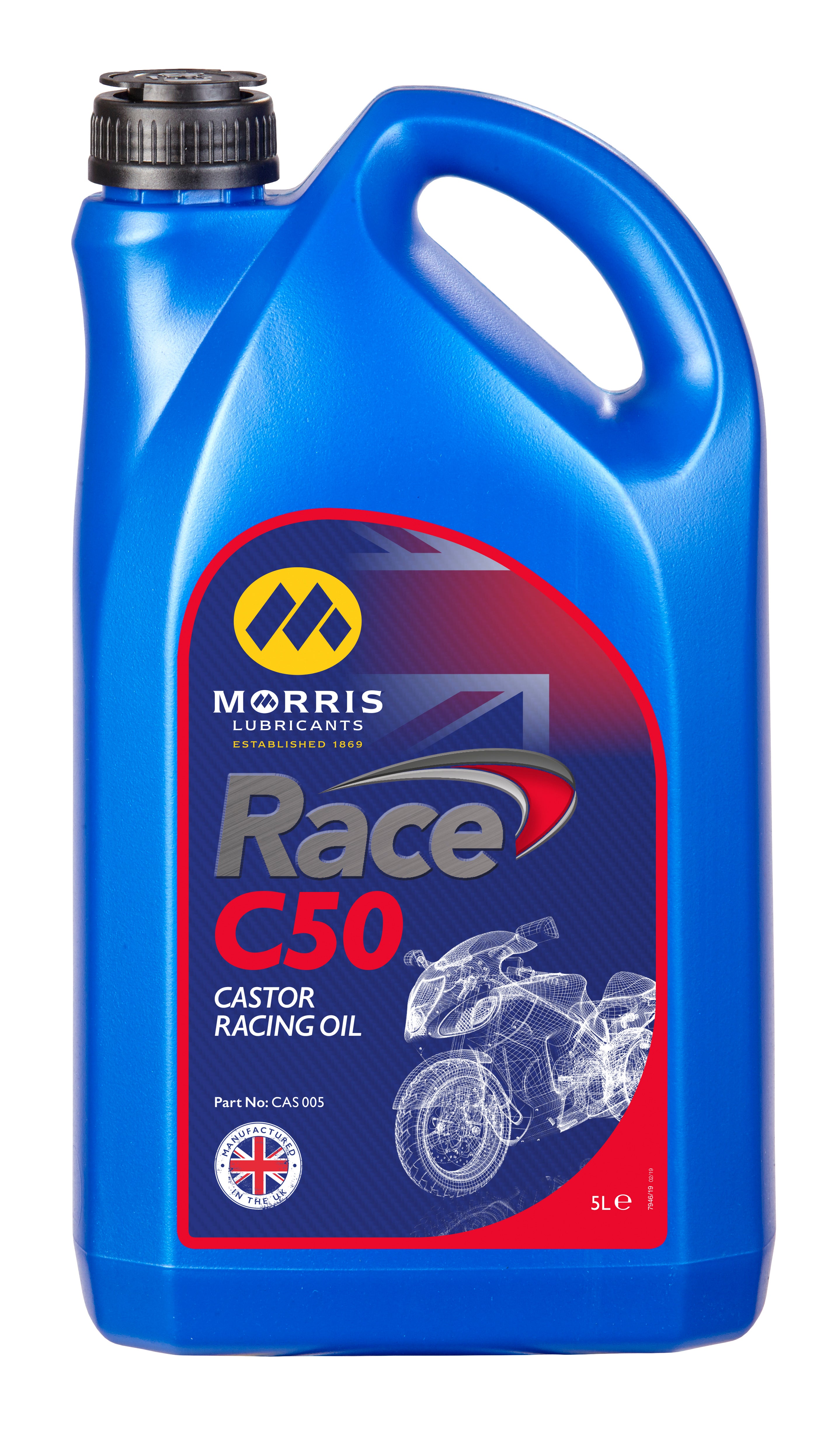 Morris Lubricants Race C50 Competition Engine Oil 5L