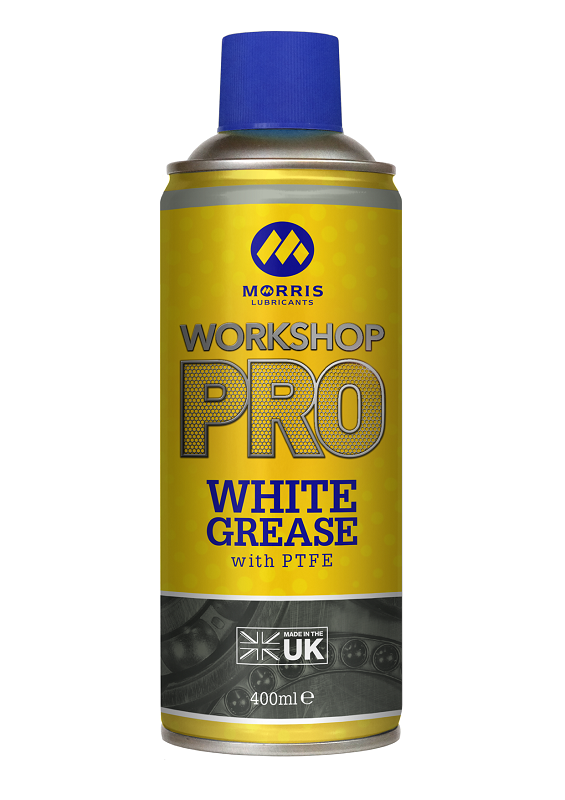 Morris Lubricants White Grease with PTFE Spray 400ml
