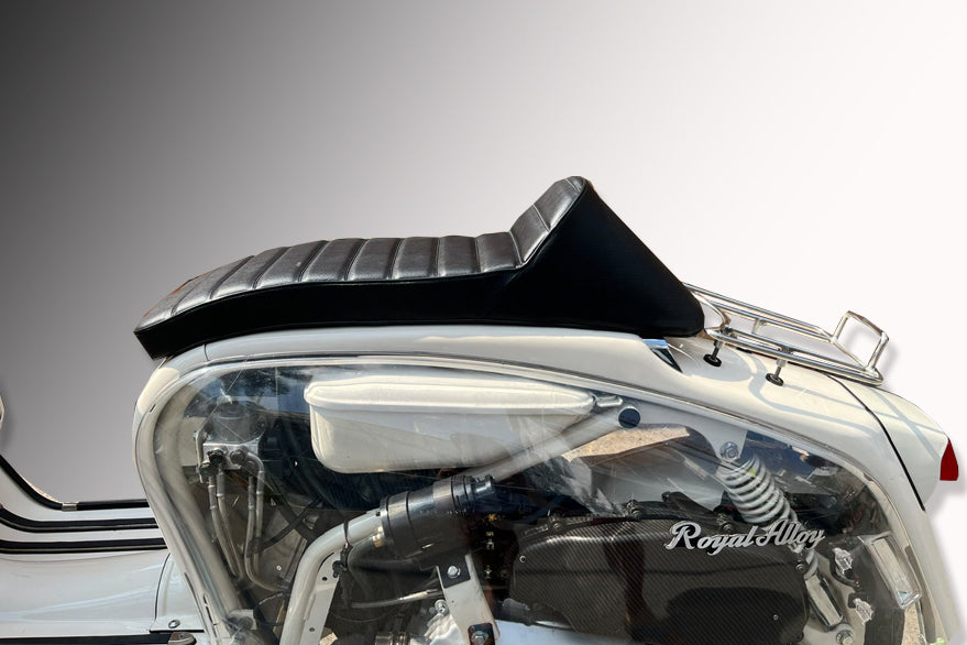 Royal Alloy GP Rear Sprint Rack for Long Slopeback Seat - Stainless St