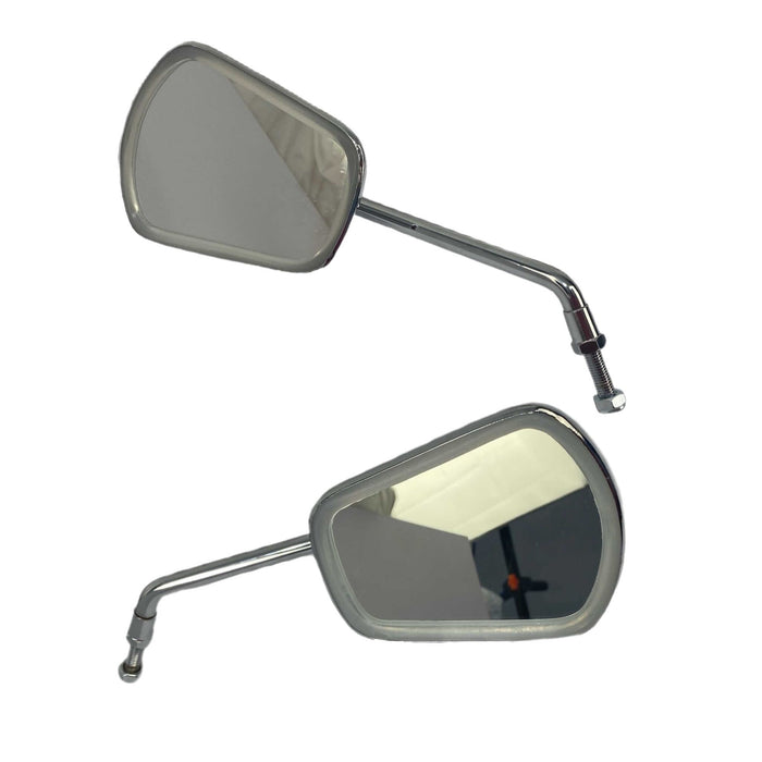 Vespa Lambretta Scooter Screw In Stadium Mirrors - Pair - 8mm x26 Thre ...