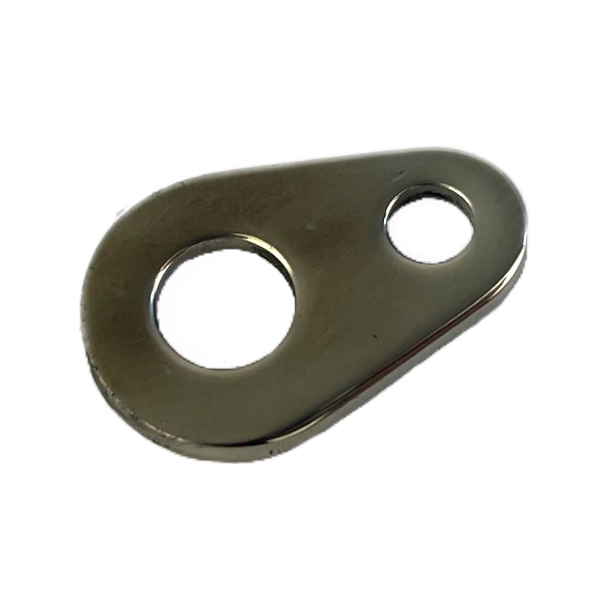 Vespa PX PE T5 Front Hub Speedometer Drive Retaining Plate - Stainless