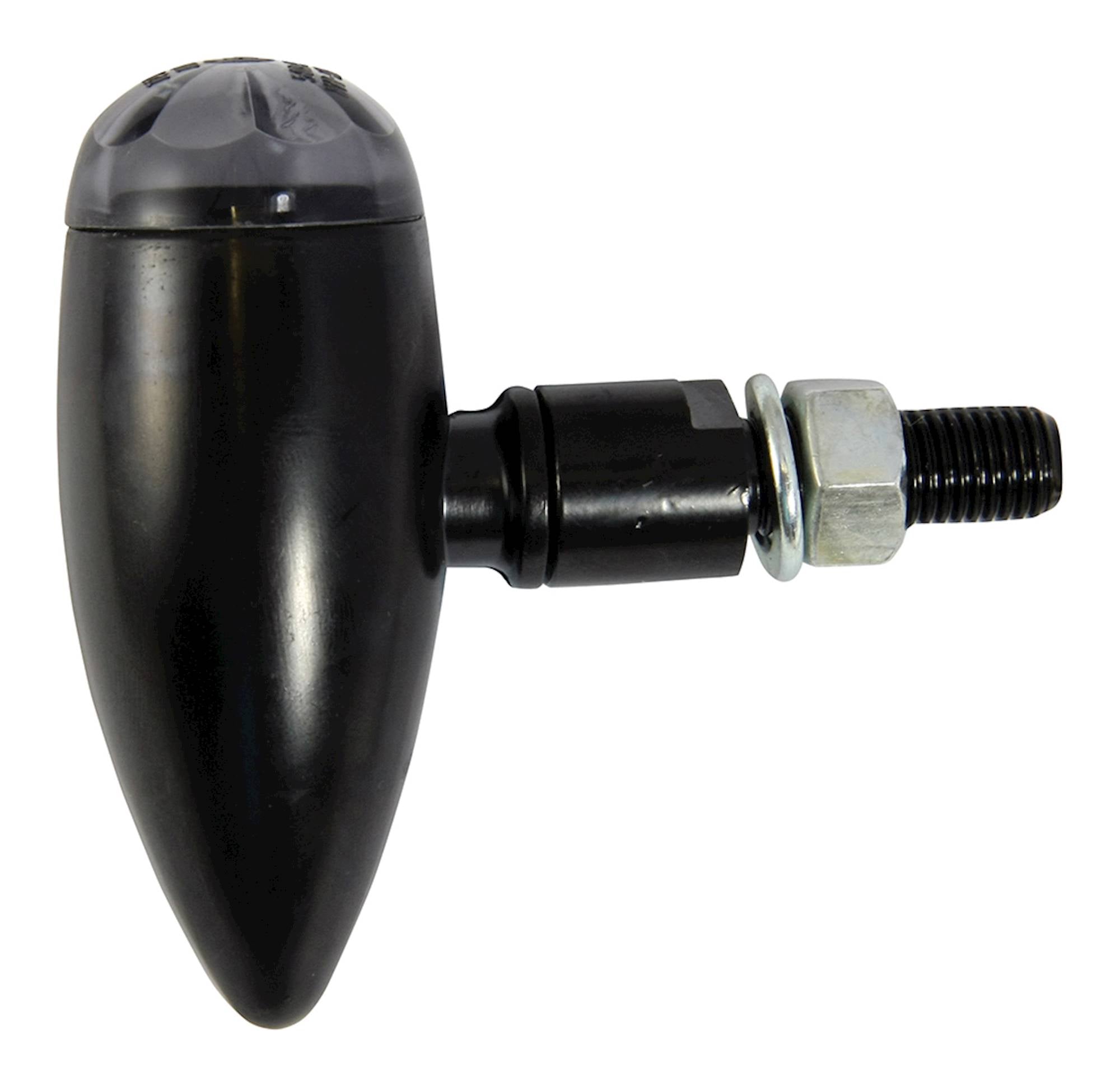 Bike It LED Spirit Indicators Black Body Black Lens Custom Motorcycle