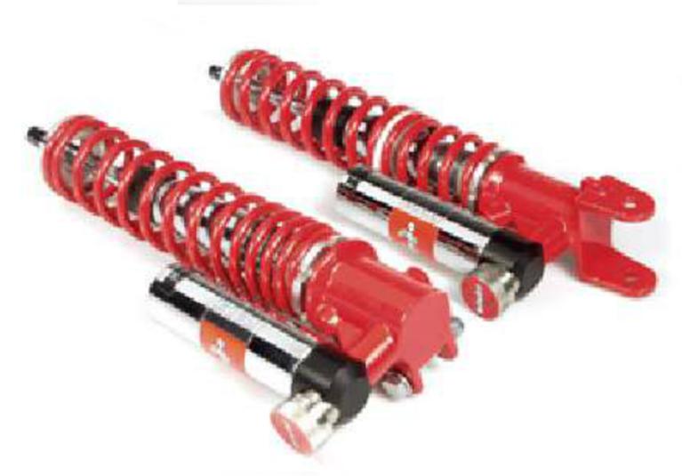 Front & Rear Shock Absorber Pair Vespa PX Bitubo Racing