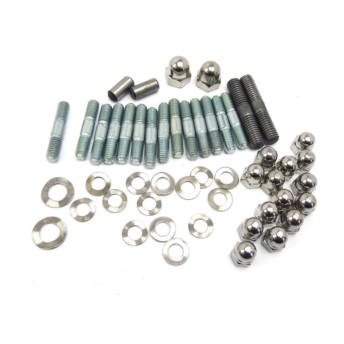 Lambretta - Chain Case Stud Kit With Dome Nuts