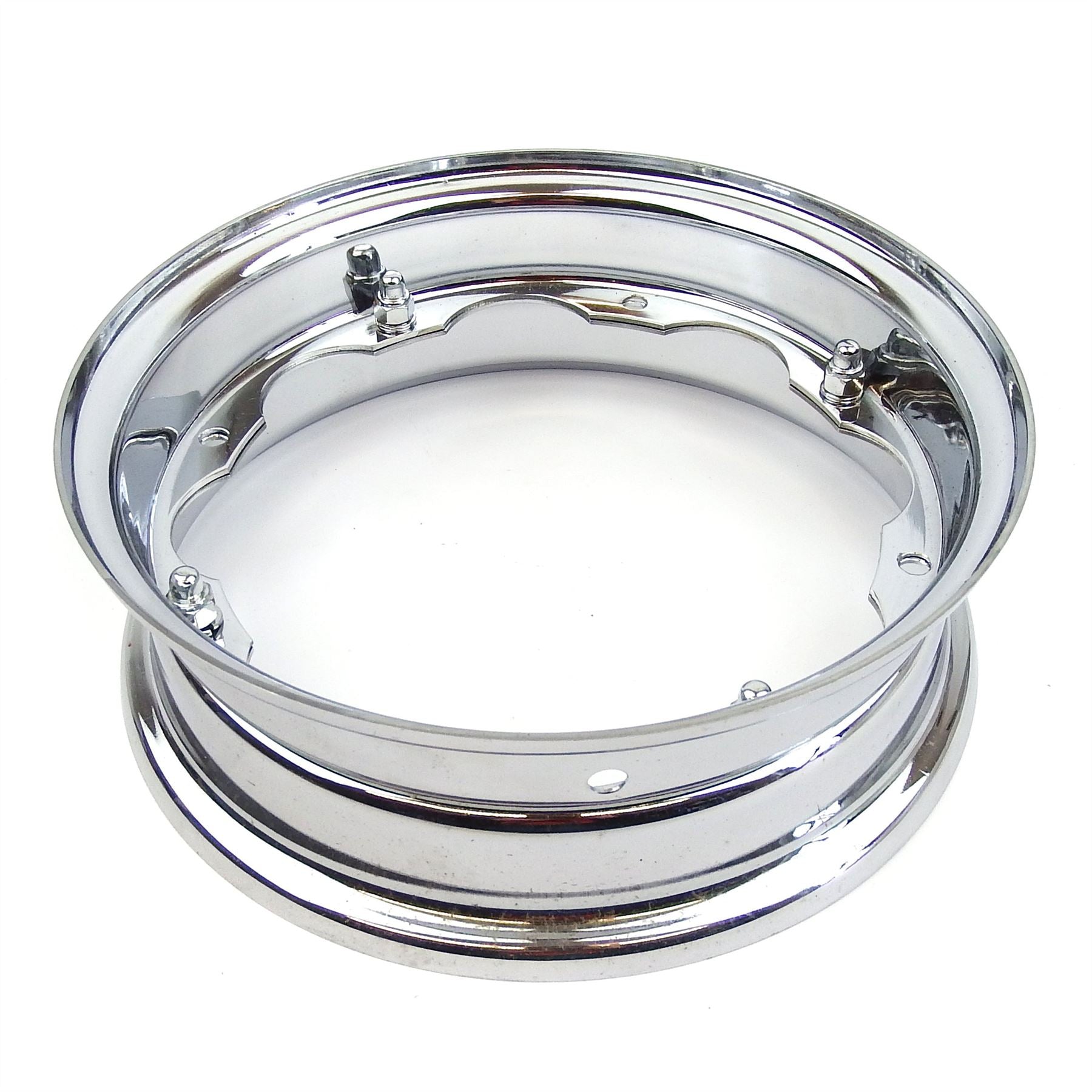 Lambretta Series 1 2 3 Li GP SX TV Extra Wide Wheel Rim - Chrome