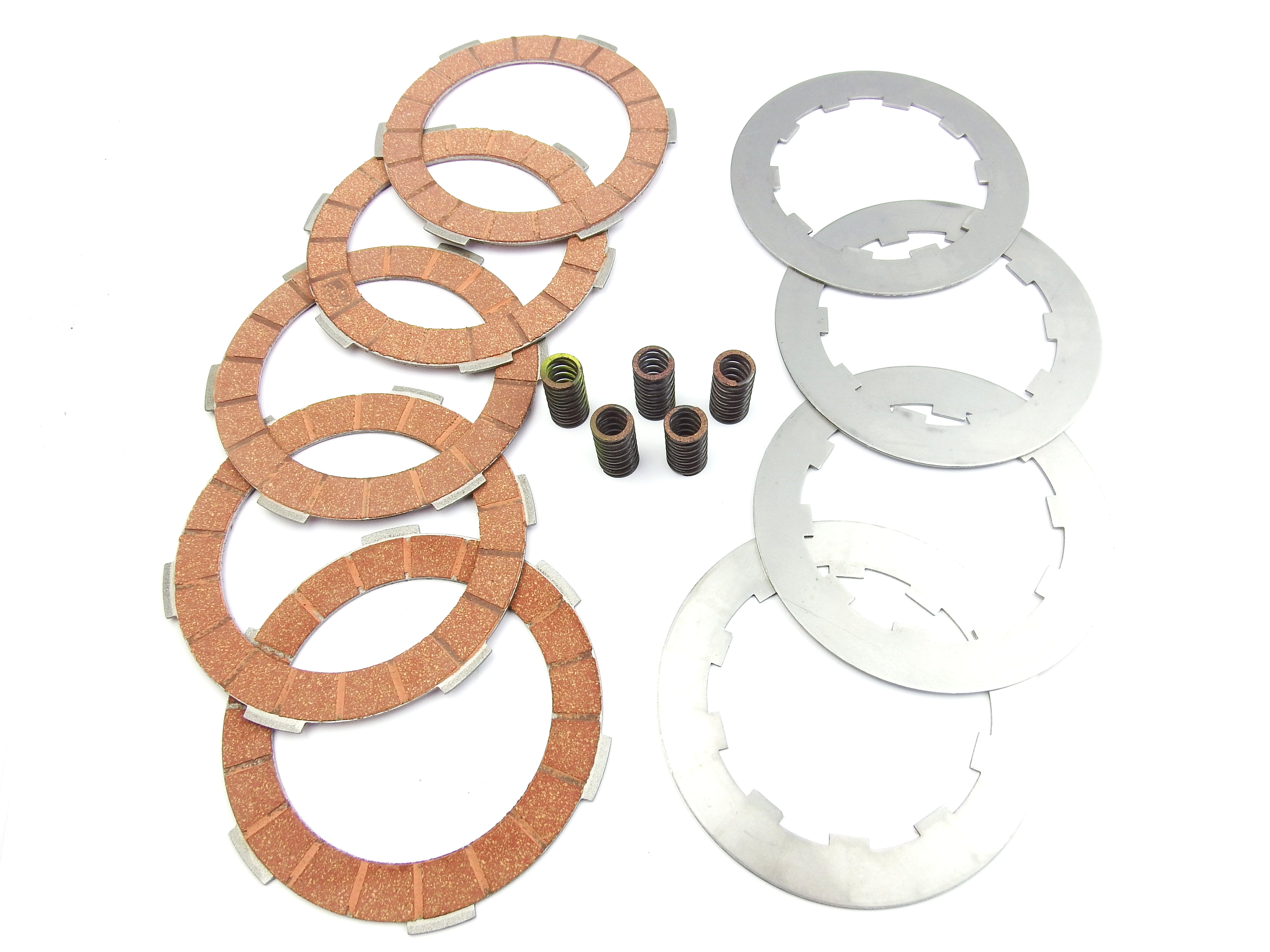 Lambretta Clutch Plates, Set of 5, Surflex, Race