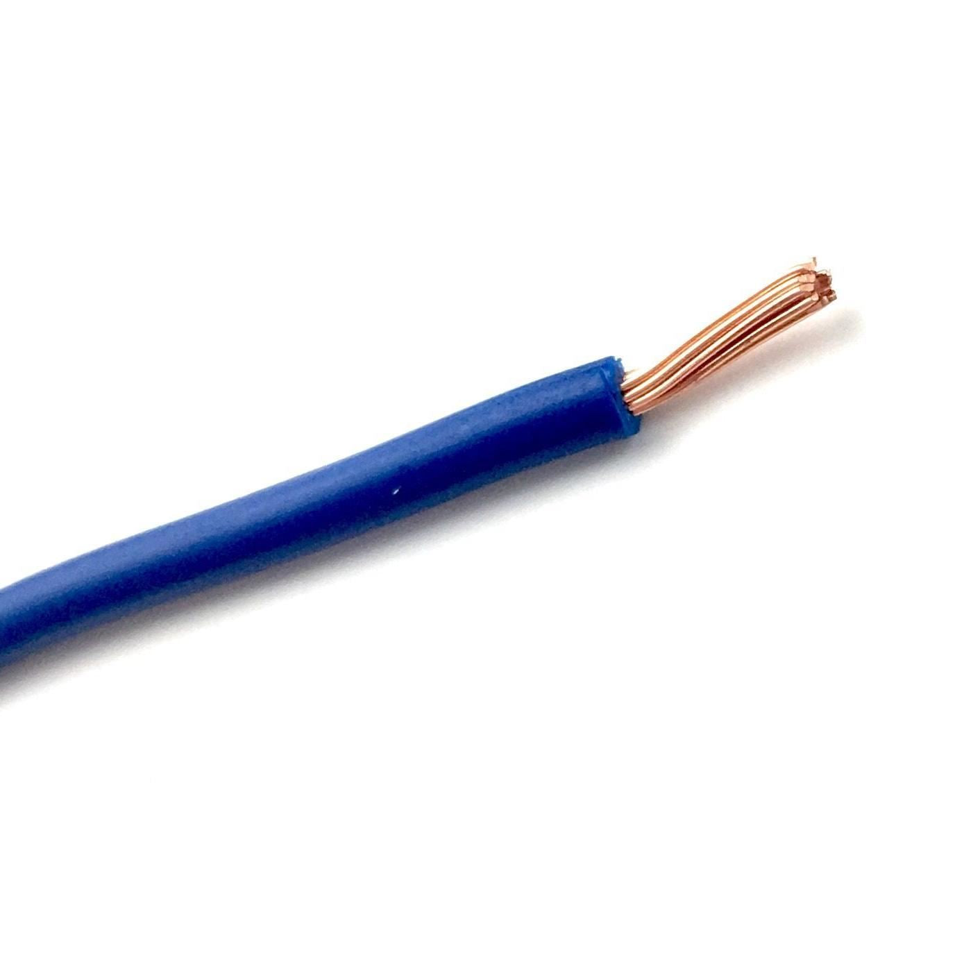 Automotive Wiring/Wire Cable Blue Per Meter