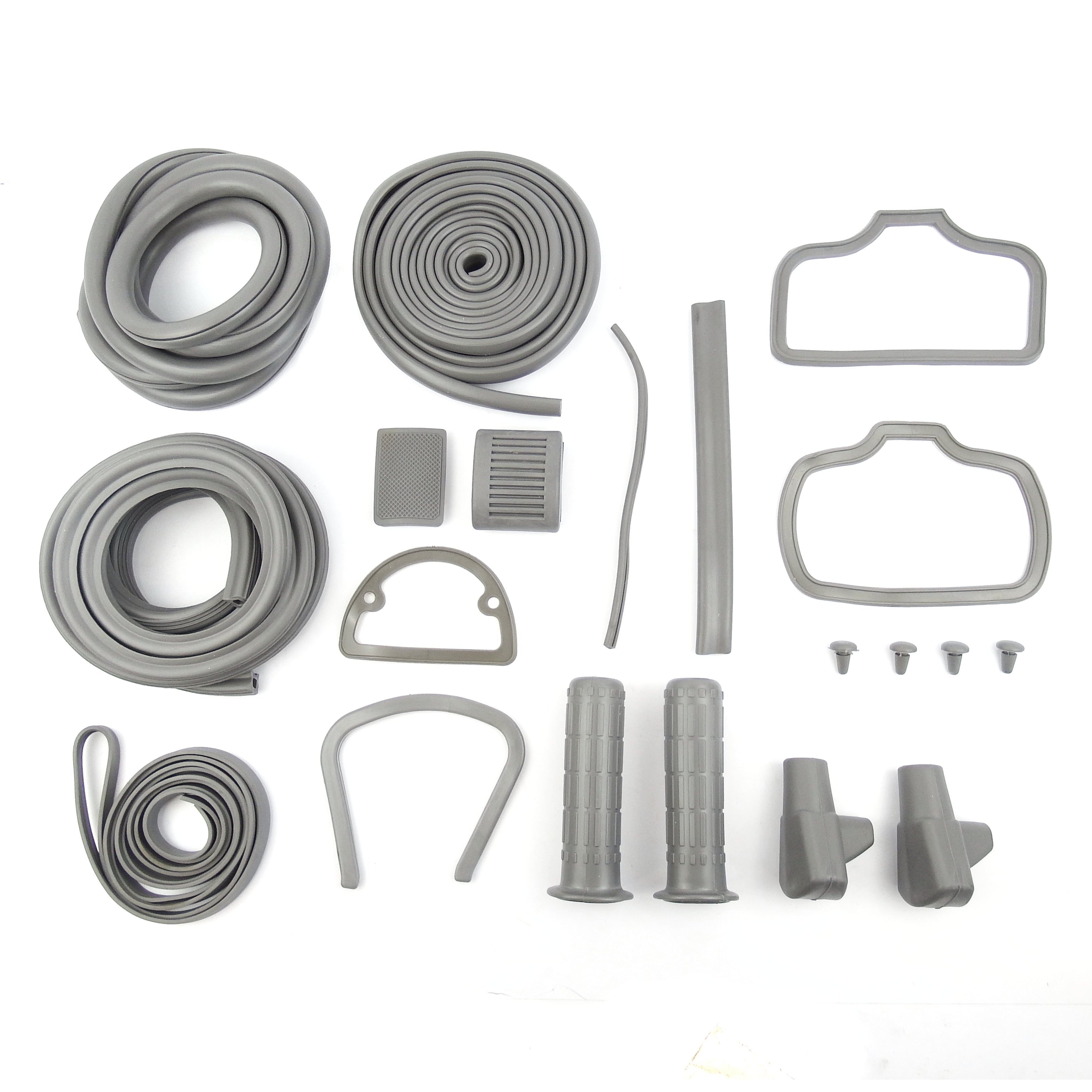 Lambretta Series 1 2 Li TV Complete Rubber Kit - Grey