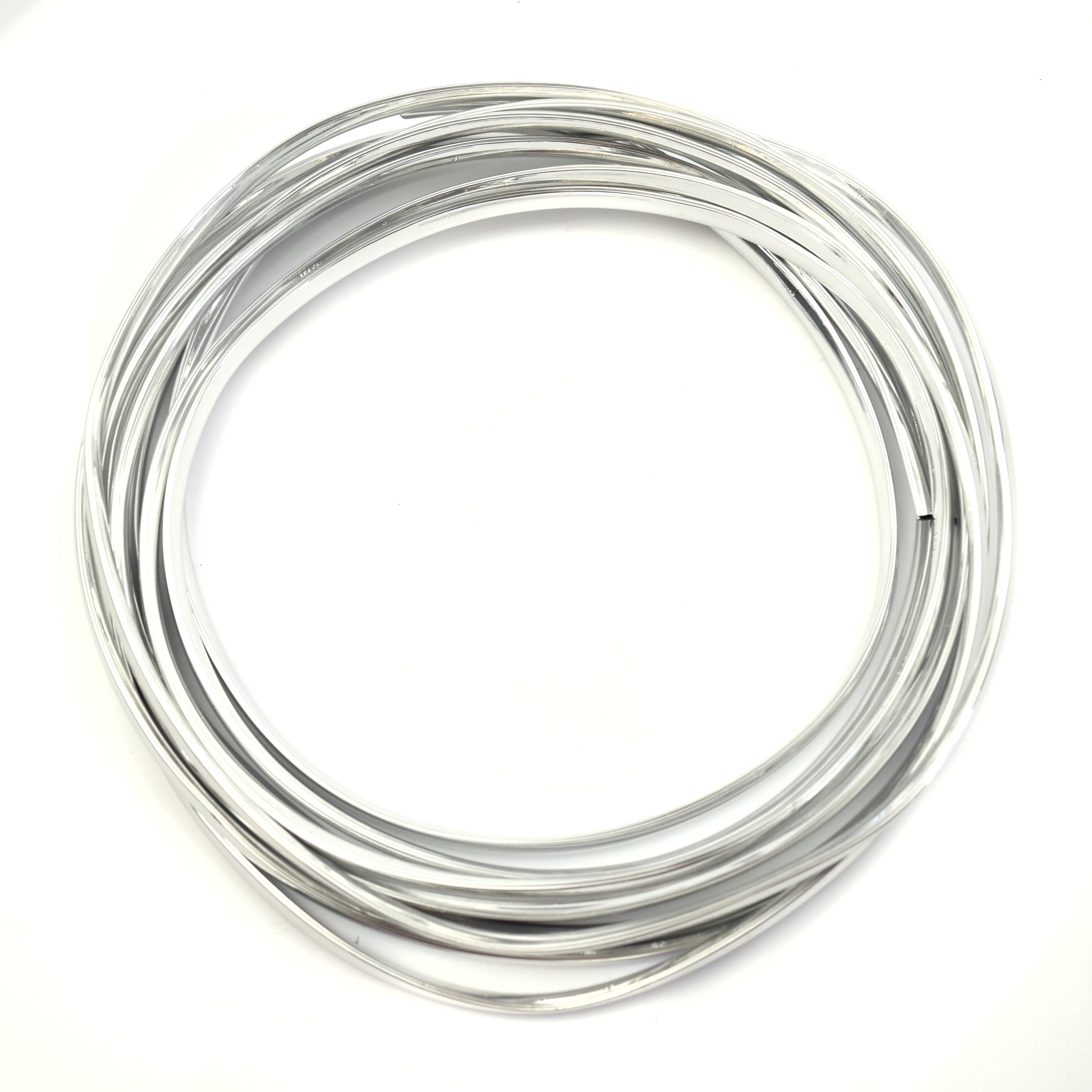 Lambretta Vespa Scooter Chrome Edging Trim - 5 Metre - Toolbox Door Le