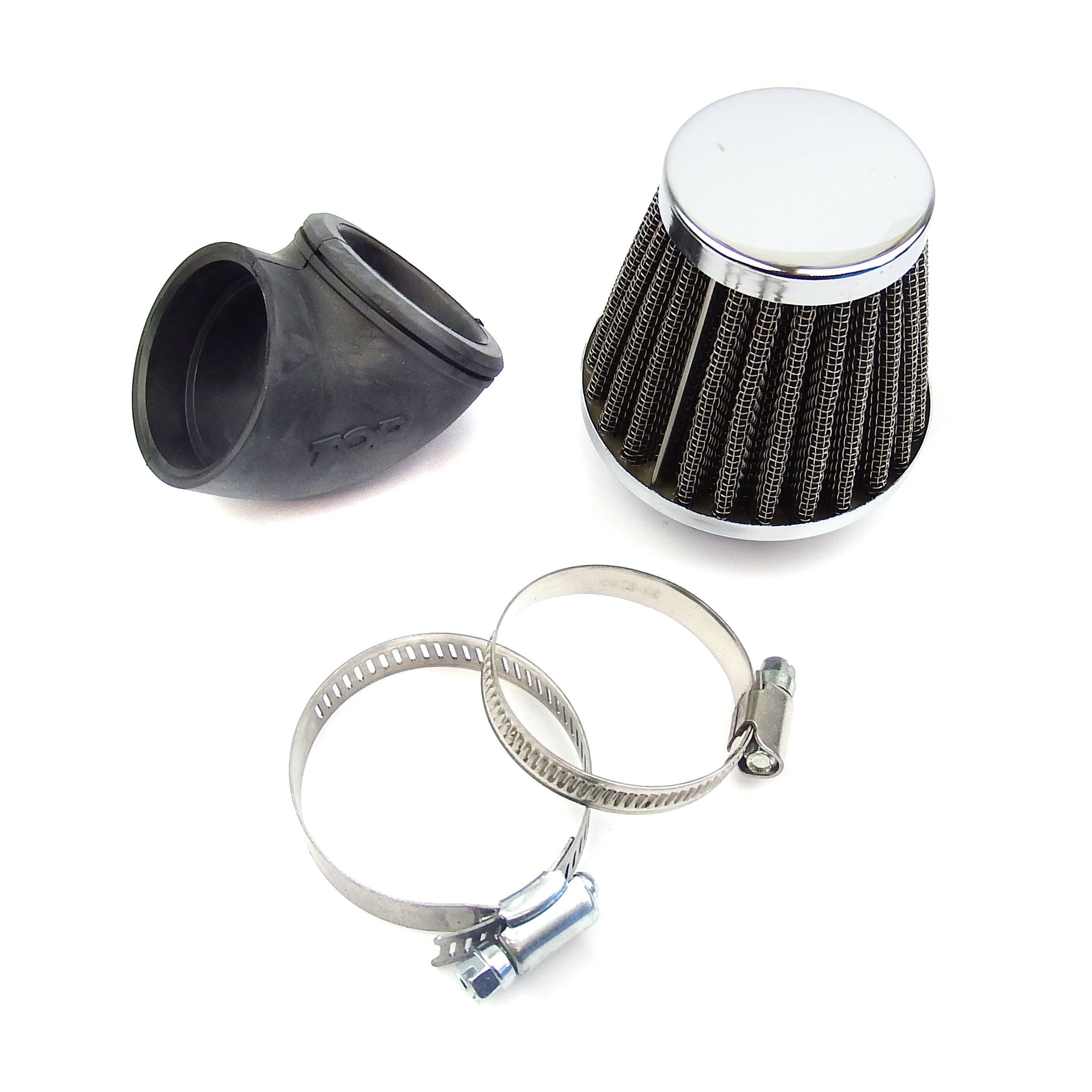 42mm K&N Style Straight Air Filter - Aprilia Gilera Peugeot Piaggio 50