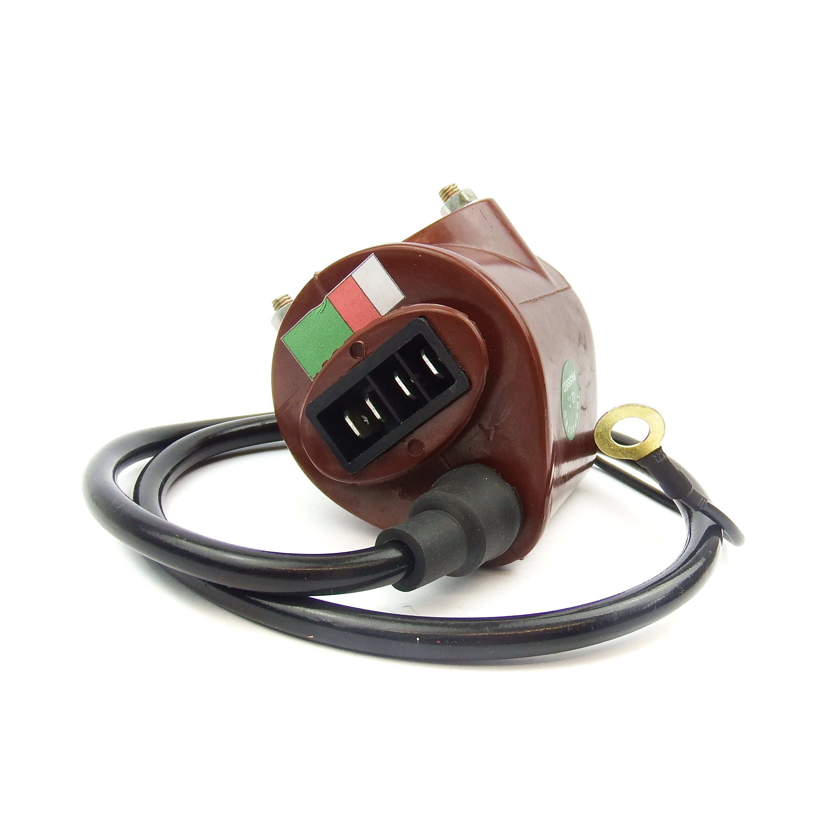 Vespa 150 VB1T VL1 GL GS150 Bakelite Ignition Coil - Oval Fitment With
