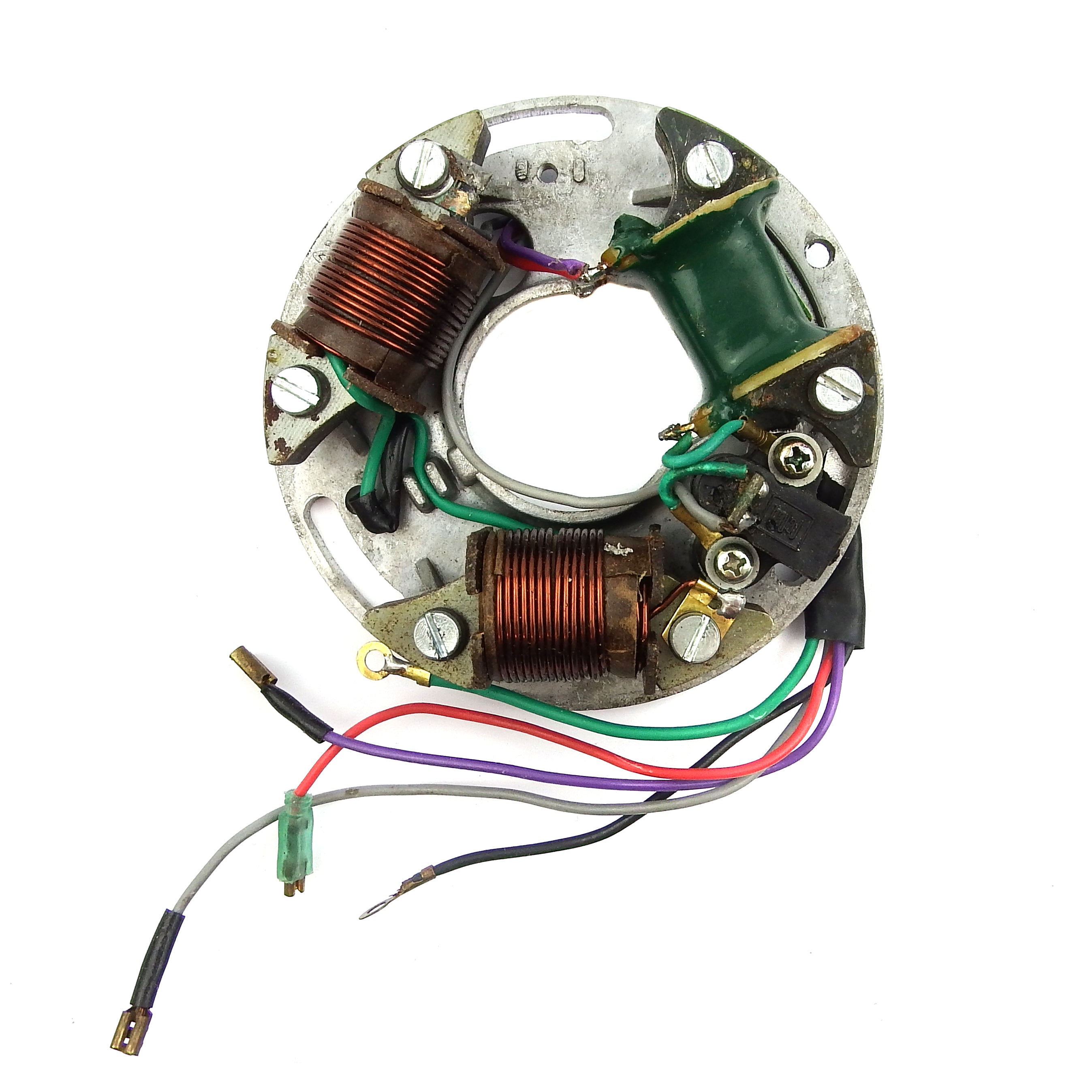 Vespa Super Sprint VBB 12V Electronic Conversion Stator Plate - Slotte
