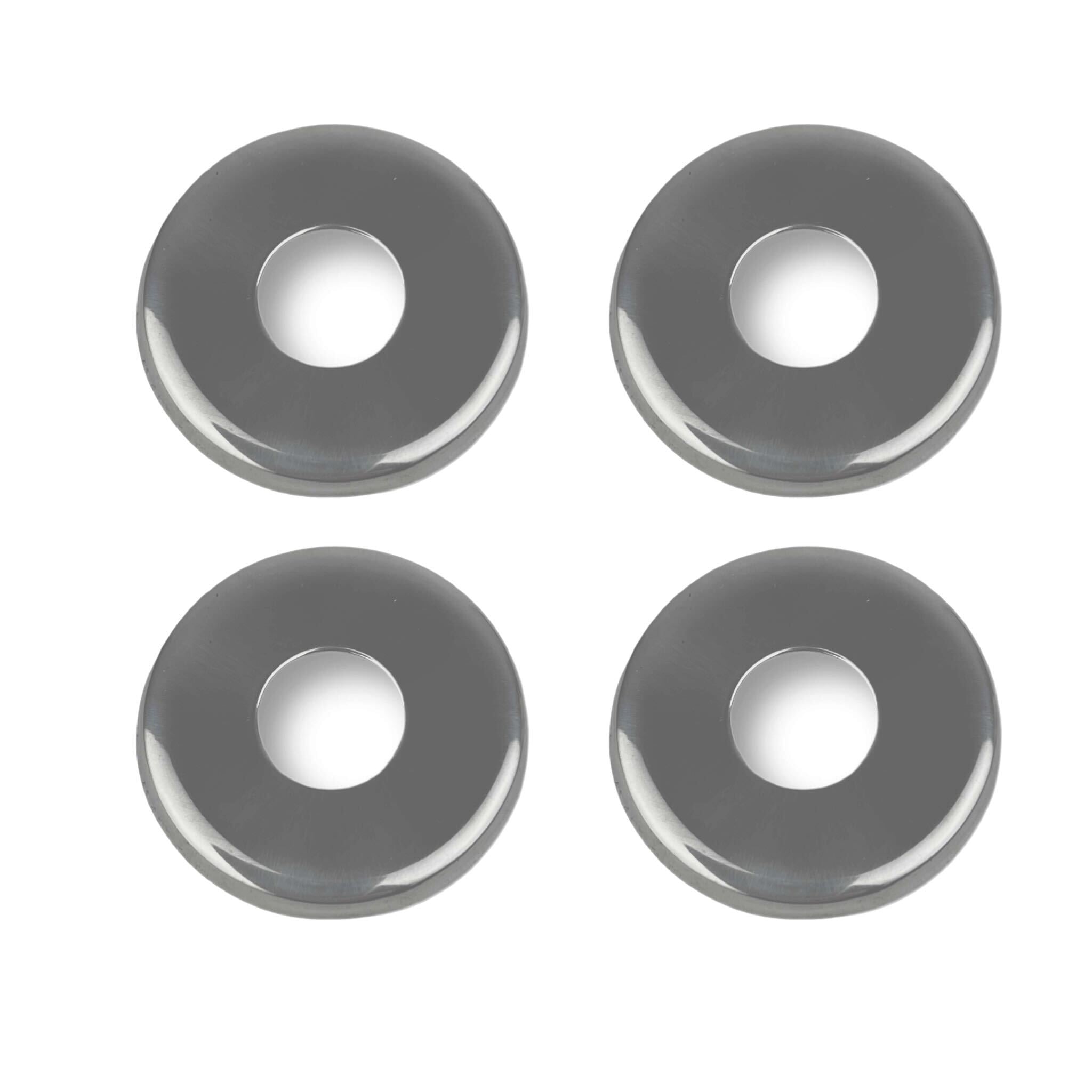 Lambretta Fork Link Cap Cupped Shim Stainless Steel - Set of 4