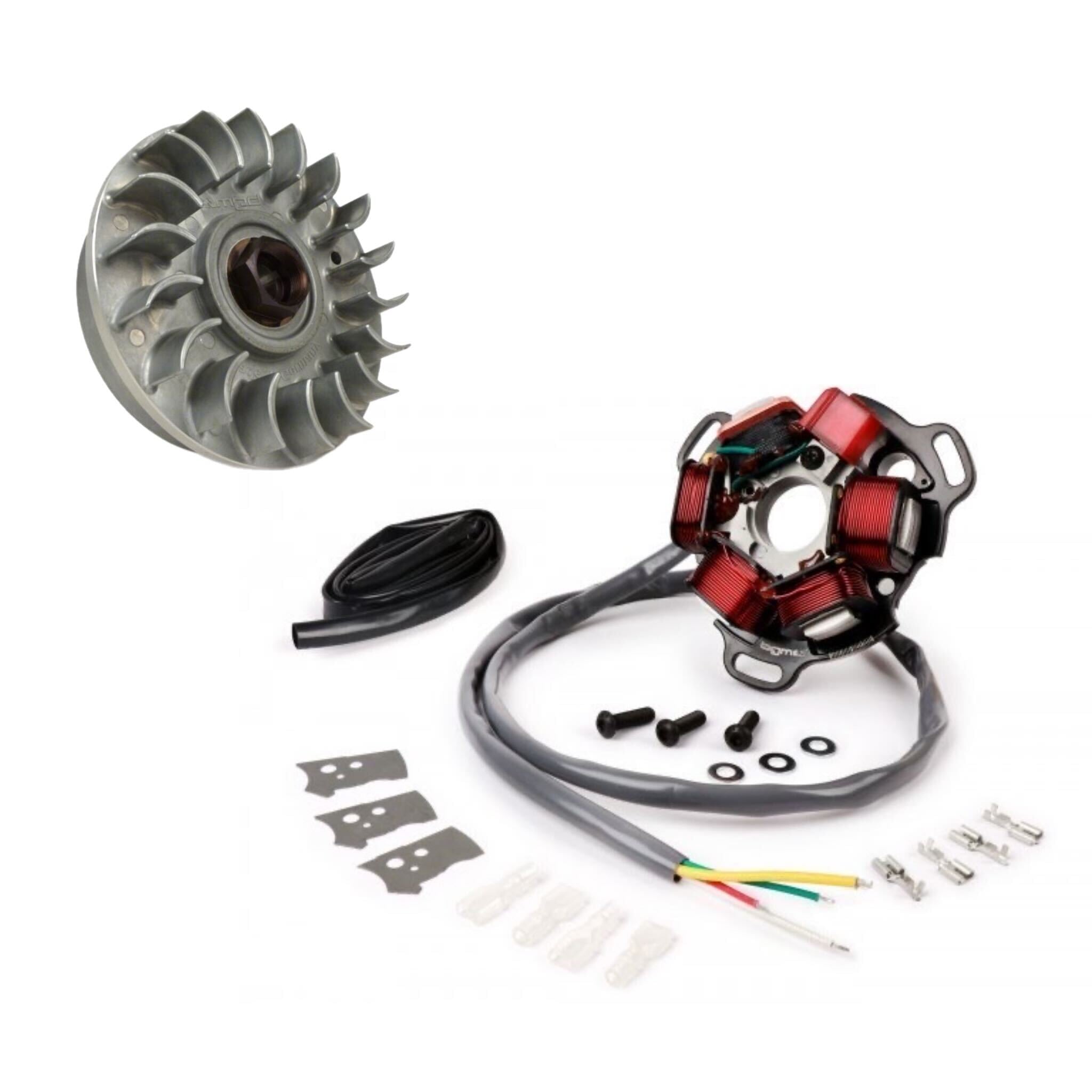 Lambretta Series 1-3 BGM PRO 12V Stator Plate HP V4.5 Silicone AC Elec