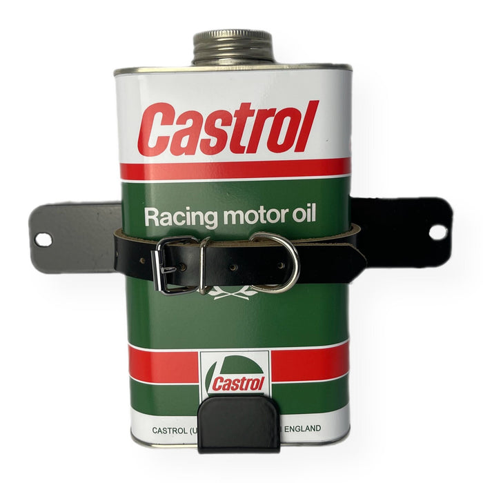 Lambretta Series 1 2 3 Li GP SX TV Spare Wheel Mounted Oil Can Holder ...