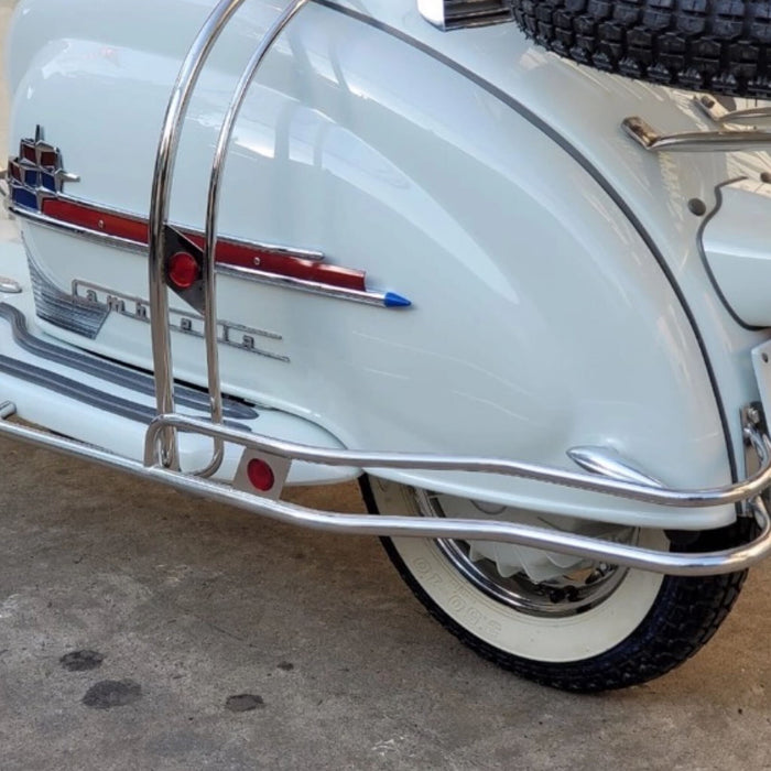 Lambretta Series 1 2 Li TV ULMA Style Side Panel Crash Bars - Chrome ...