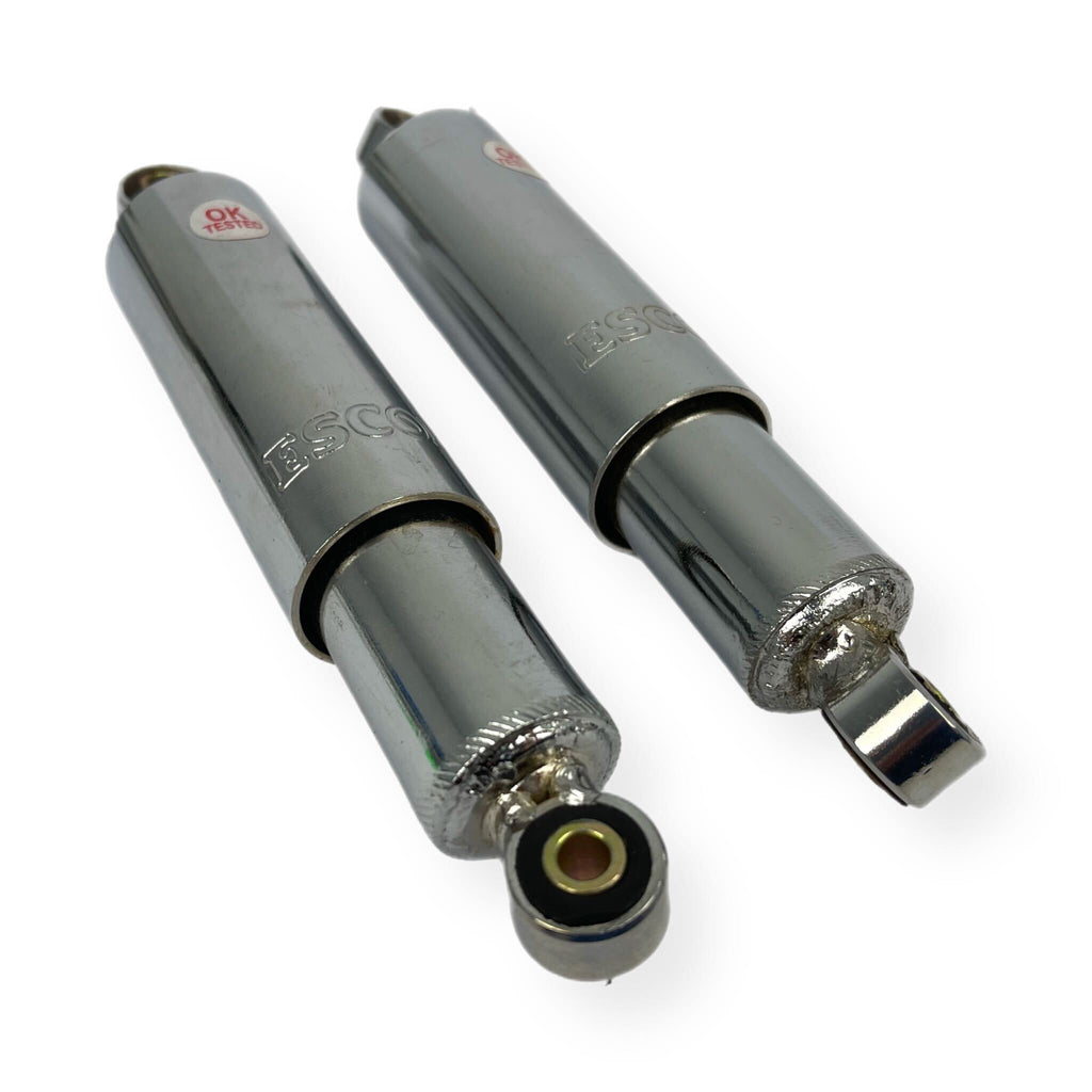 Lambretta Series 2 3 Li GP SX TV Chrome Front Dampers - Fat Type ESCOR ...