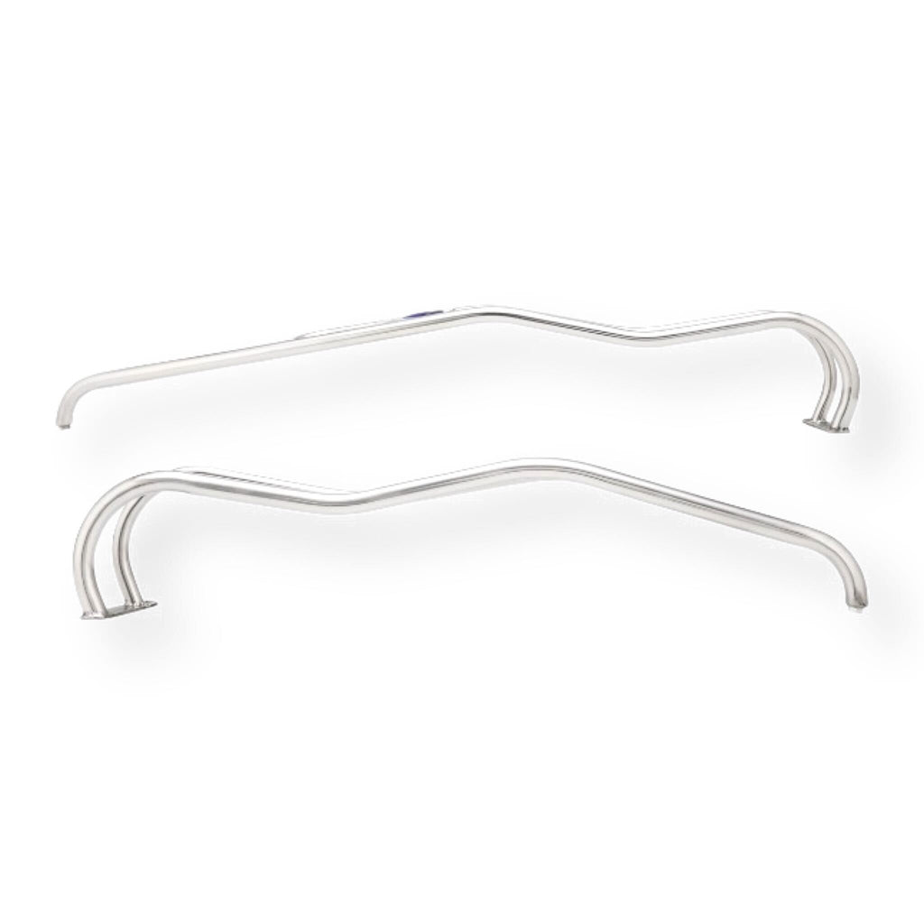 Lambretta Series 3 Li Ulma Style Side Panel Rear Crash Bars - Chrome ...