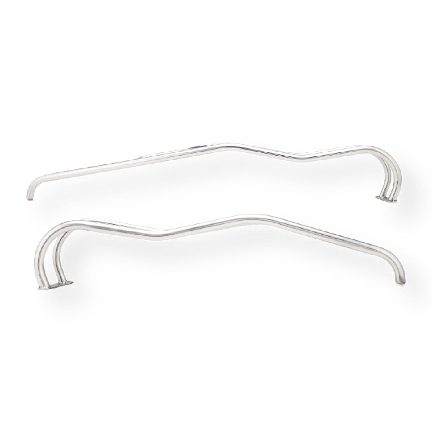 Lambretta Series 3 Li Ulma Style Side Panel Rear Crash Bars - Chrome