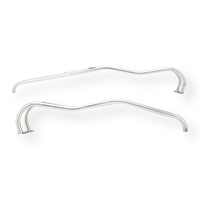 Lambretta Series 3 Li Ulma Style Side Panel Rear Crash Bars - Chrome ...