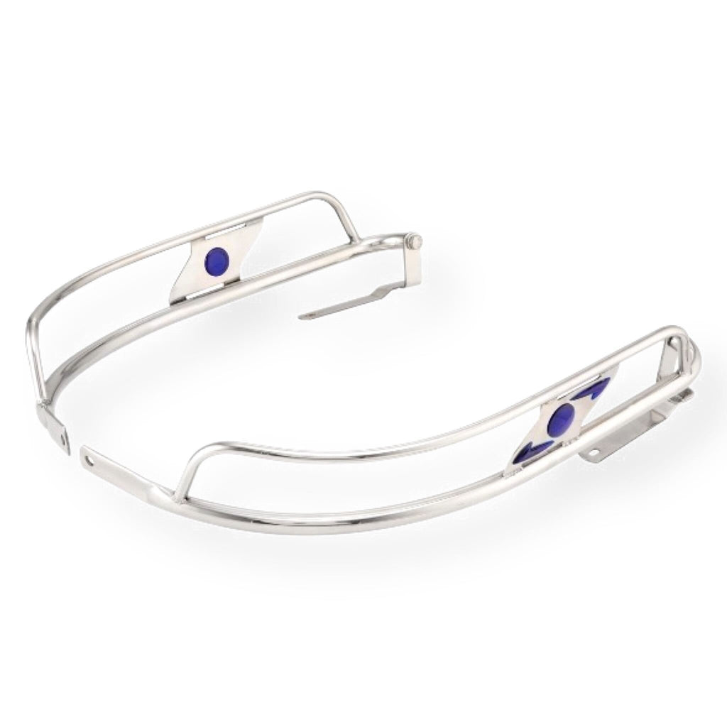 Lambretta Series 3 Li Ulma Style Side Panel Rear Crash Bars - Chrome ...