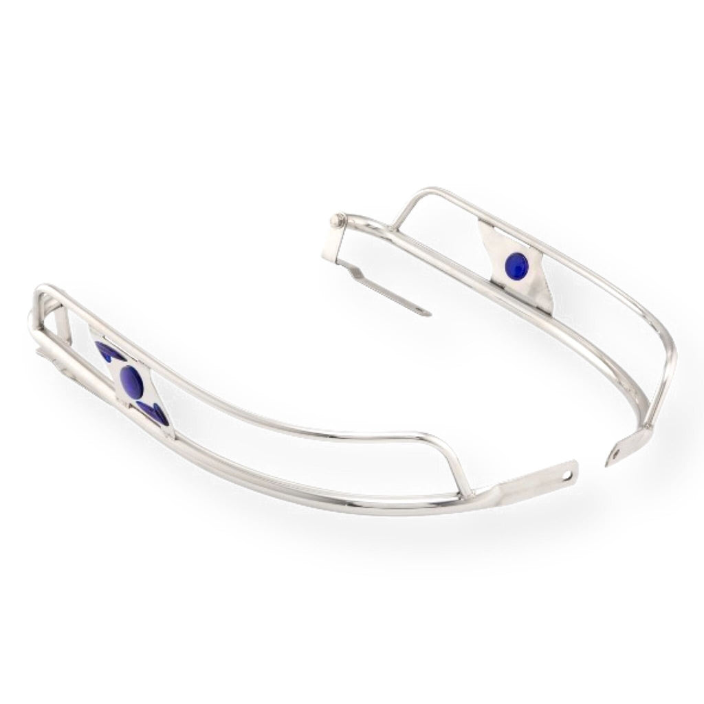 Lambretta Series 3 Li Ulma Style Side Panel Rear Crash Bars - Chrome ...