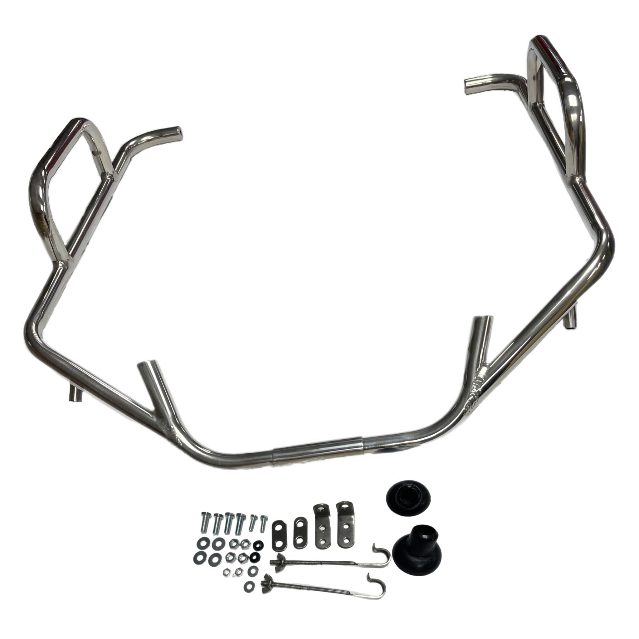 Vespa PX T5 Super Sprint Rally VBB Front Crash Bars - No Non Drill - S