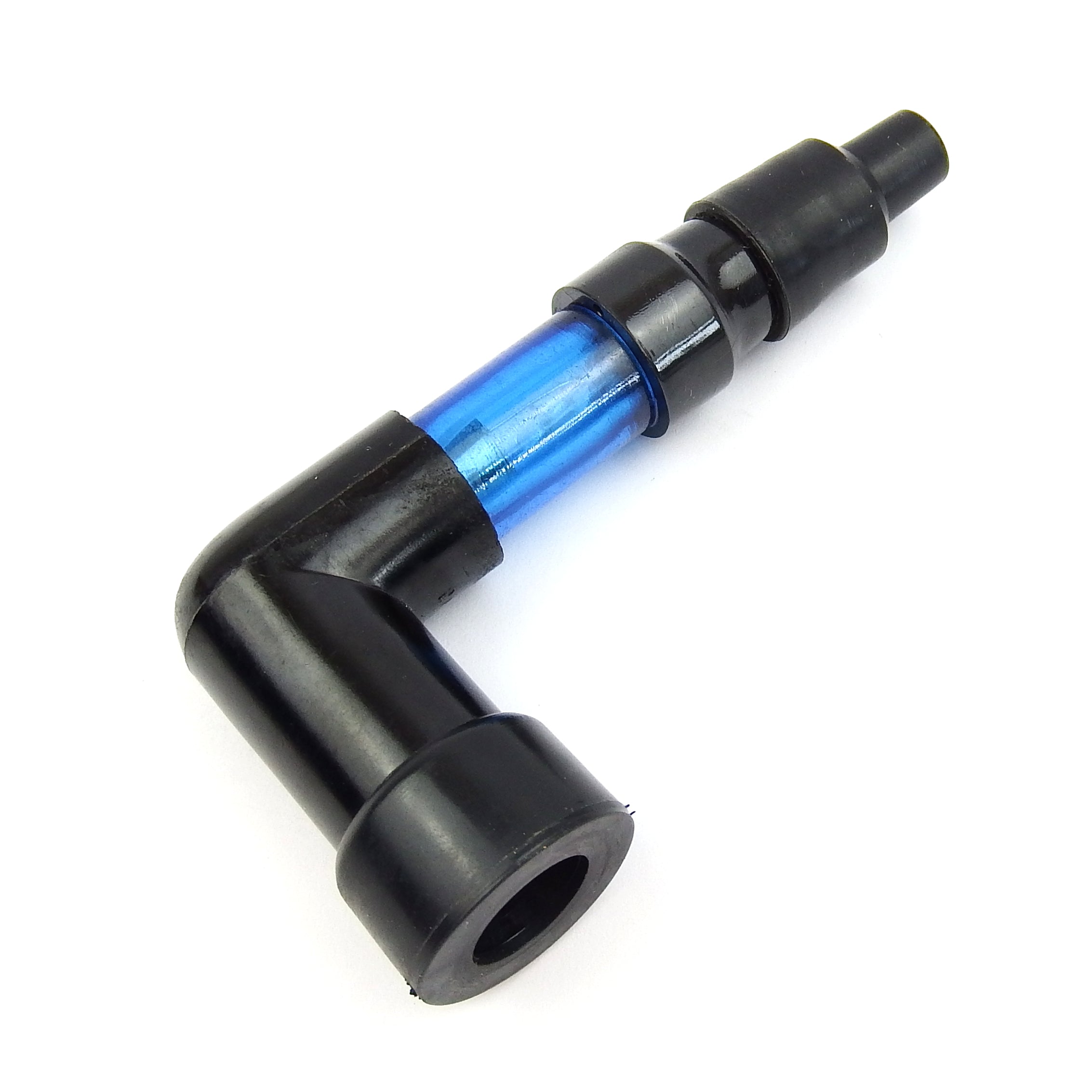 Vespa Lambretta Motorbike Blue Flashing Spark Plug Resistor Cap which