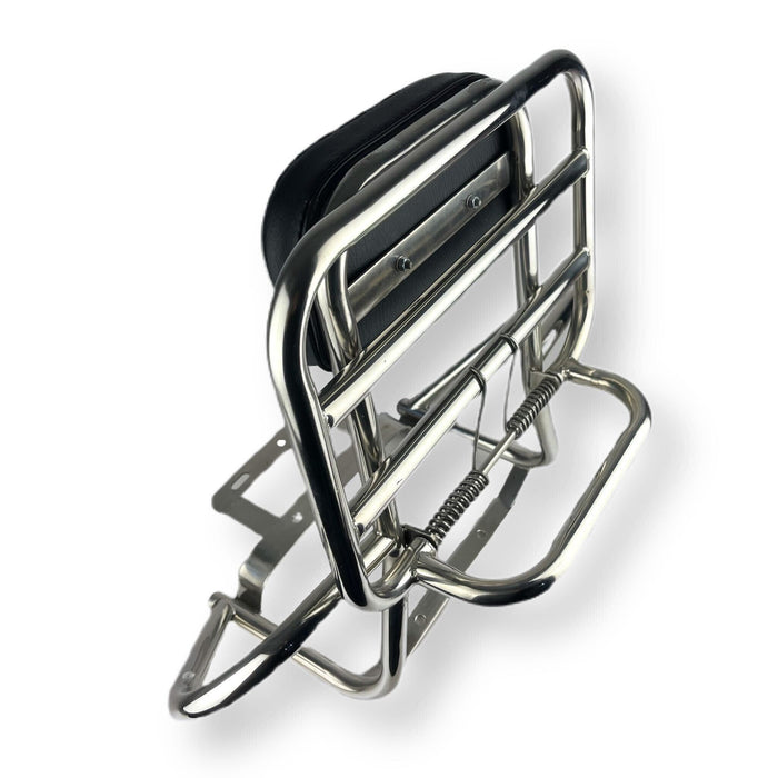 Scomadi TL/GT/GP Royal Alloy 2-in-1 Backrest and Rear Carrier - Polish ...
