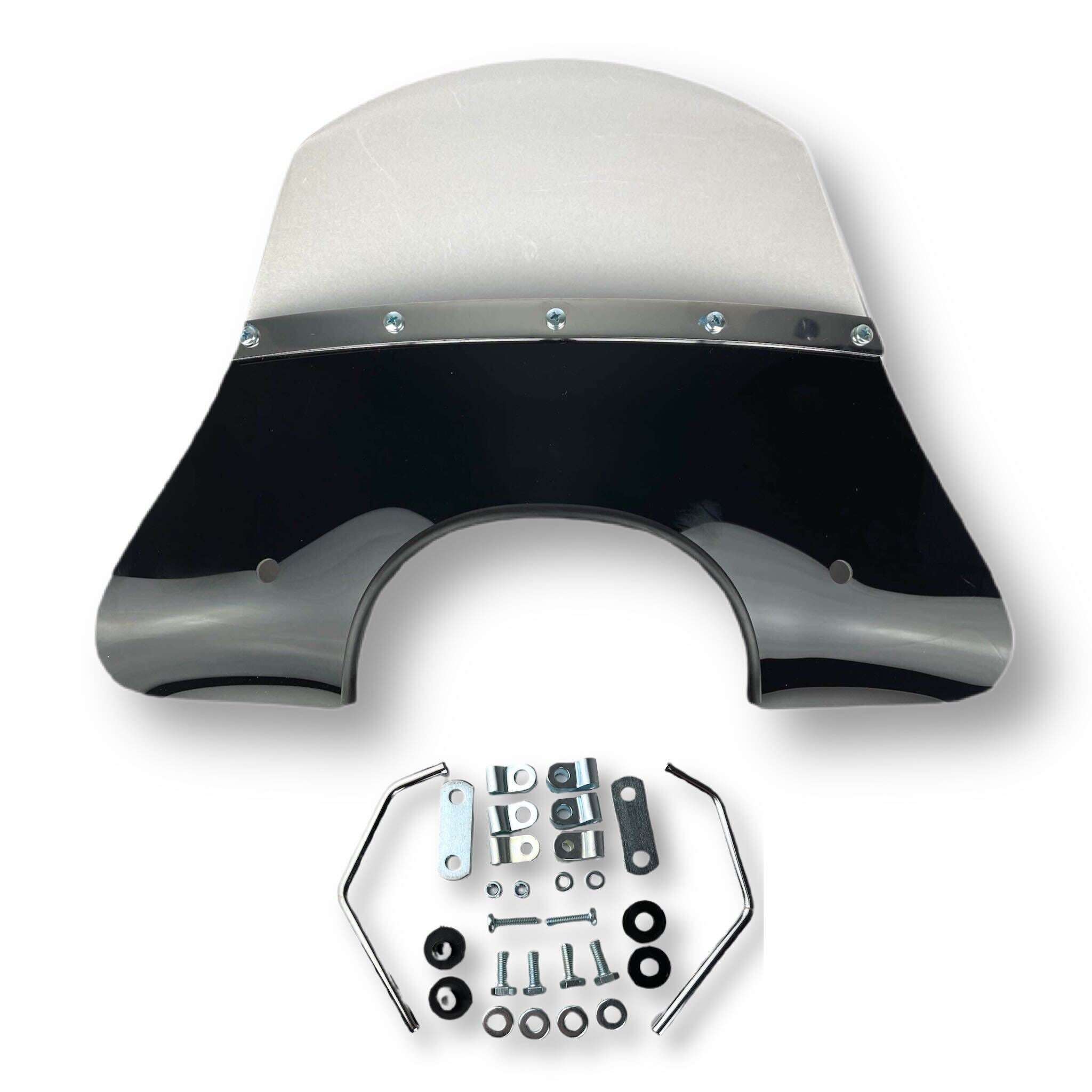 Vespa 150 Super Sprint GL SS180 MOD Style Flyscreen - Black