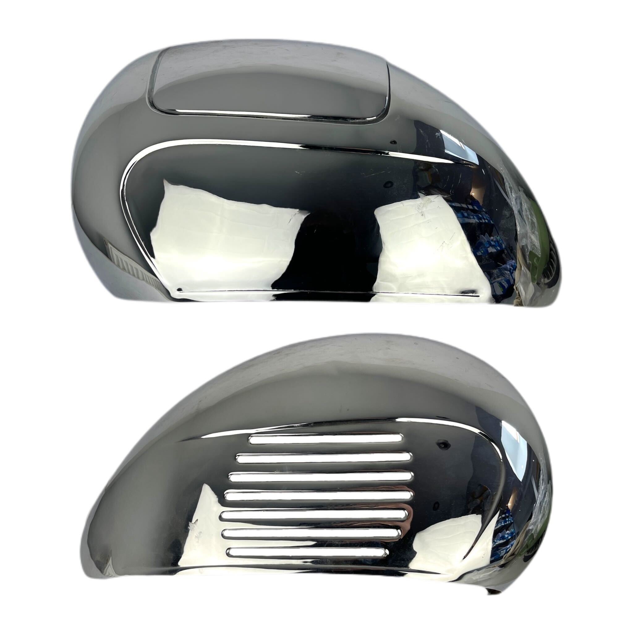 Vespa PX T5 LML VBB/GS Style Side Panels Pair - Chrome